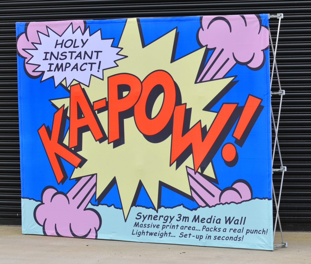Media Walls, Banner Stands, POP-UP’s & Wall Coverings – Synergy ...
